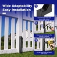 6 Pack Fence Post Repair Kit - Quick Fix Broken/Leaning Wood Posts ...