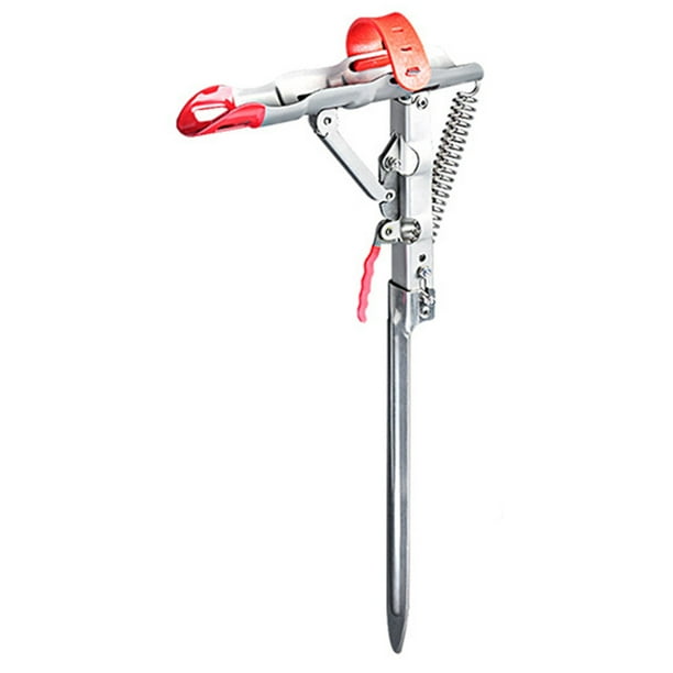 suyin Stainless Steel Automatic Fishing Rod Holder, Double Spring ...