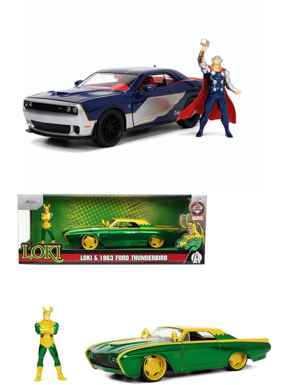 Thor & Loki Diecast Car Package - Two 1/24 Scale Diecast Model Cars ...
