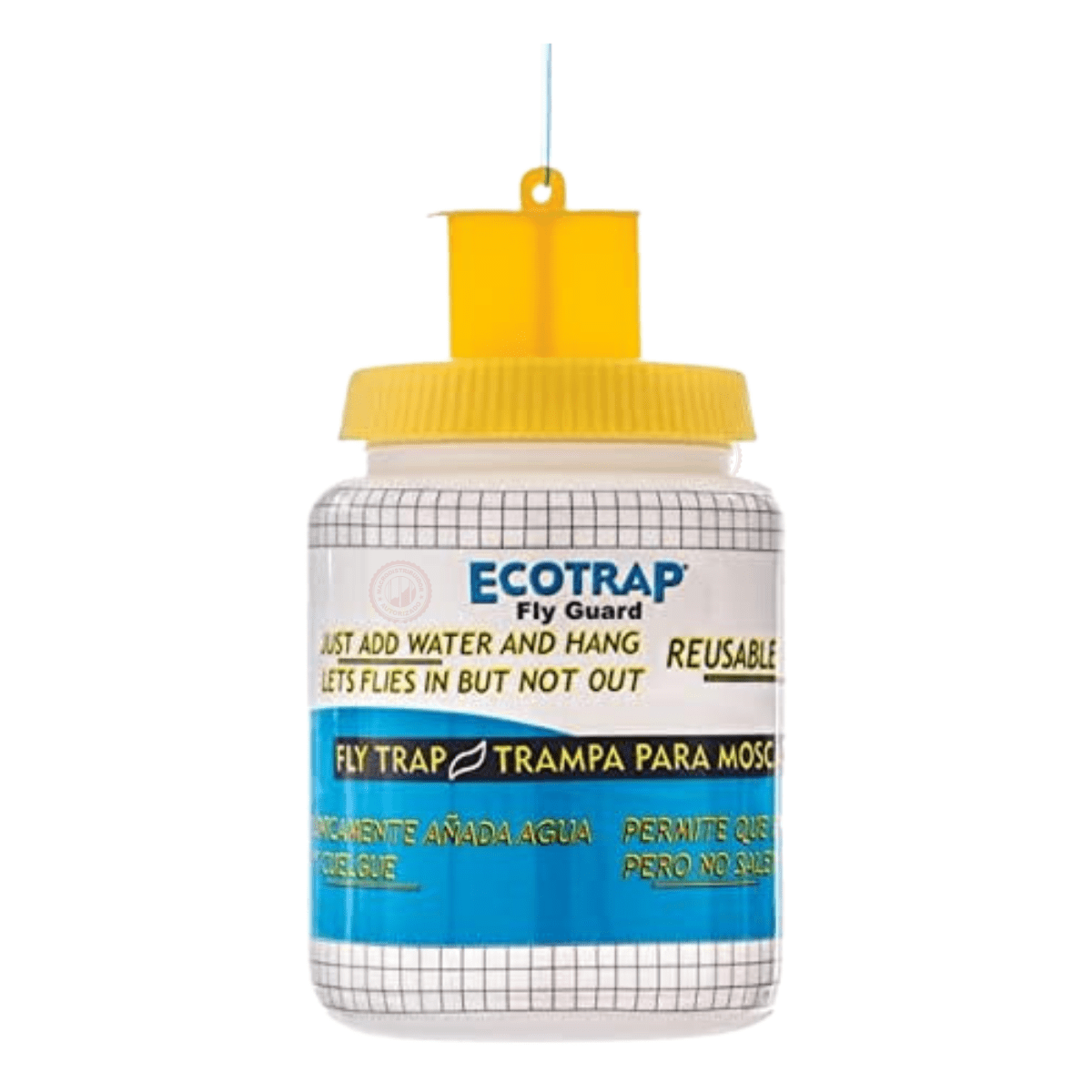 Trampa Reutilizable para Moscas ECOTRAP Fly Guard con Atraente | Uso ...
