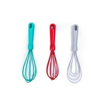 Paris Hilton 2 Piece Whisk Set with Pink Jewel Shaped Handle, Silicone ...