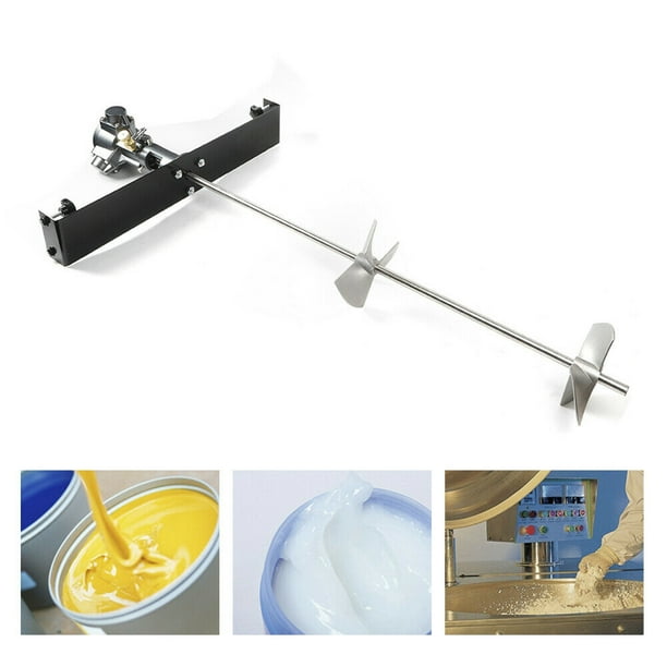 50 Gallon Pneumatic Mixer Tank Barrel Mixing Stirrer 1/2 HP Agitator ...