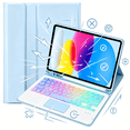 GJX 2026 New Magic Keyboard Durable Case for Ipad 10.9 (10Th Generation ...