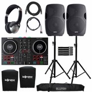 Mixtrack Pro FX 2-Deck DJ Controller Starter Pack w Speakers ...