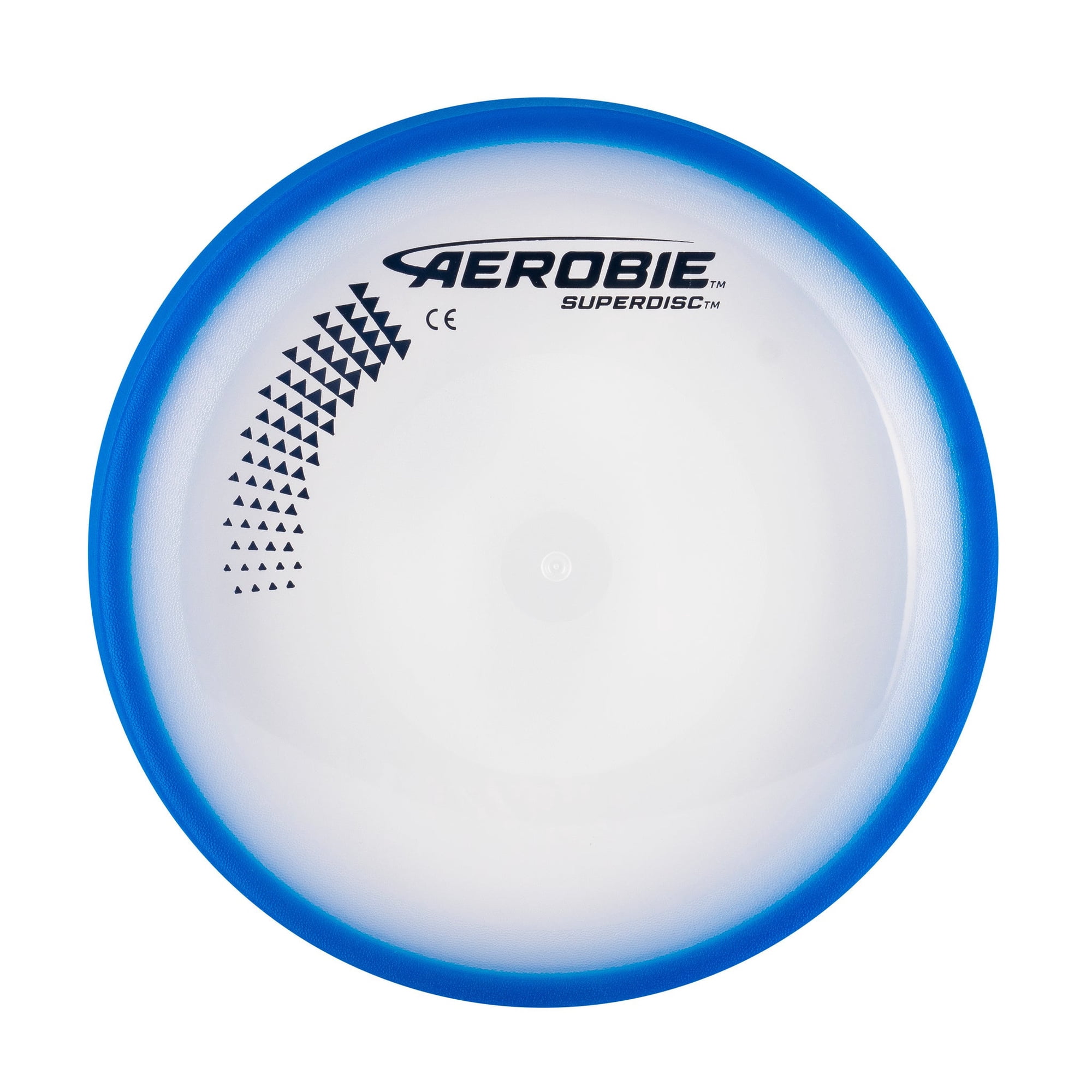 Aerobie Superdisc Flying Disc - Blue  10-Inch Long-Distance Frisbee With Cushioned Edge