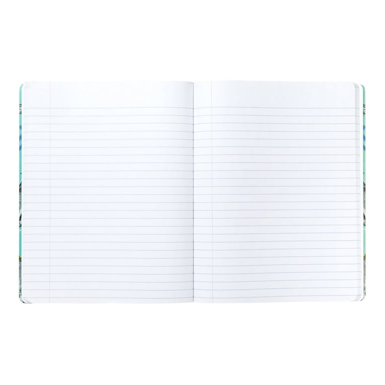 Wide Ruled Composition Notebook Page