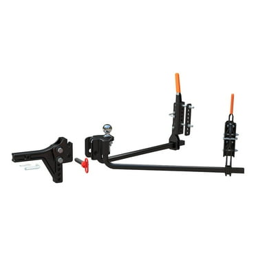 CURT 17422 Short Trunnion Bar Weight Distribution Hitch with Sway ...