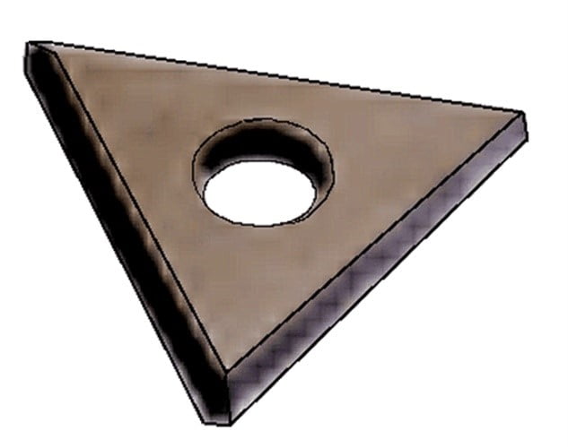 Bahco 449 1" Carbide Triangle Scraper Blade - Walmart.com