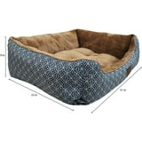 Stuft Urban Lounger Pet Bed, Large, Blue - Walmart.com