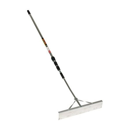 Structron RR-25X 24" Blade Snow Roof Rake, 22' Telescoping Handle ...