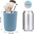 4-Pack Plastic Bathroom Tumbler Cups | Stackable Toothbrush & Mouthwash ...