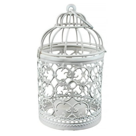 yingyy Candelabrum Hollow Design Metal Candle Holder Cage Home Dining ...