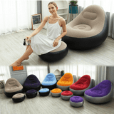 Xhegex Inflatable Sofa, Blow Up Lounger Chair,Folding Air Chair for ...