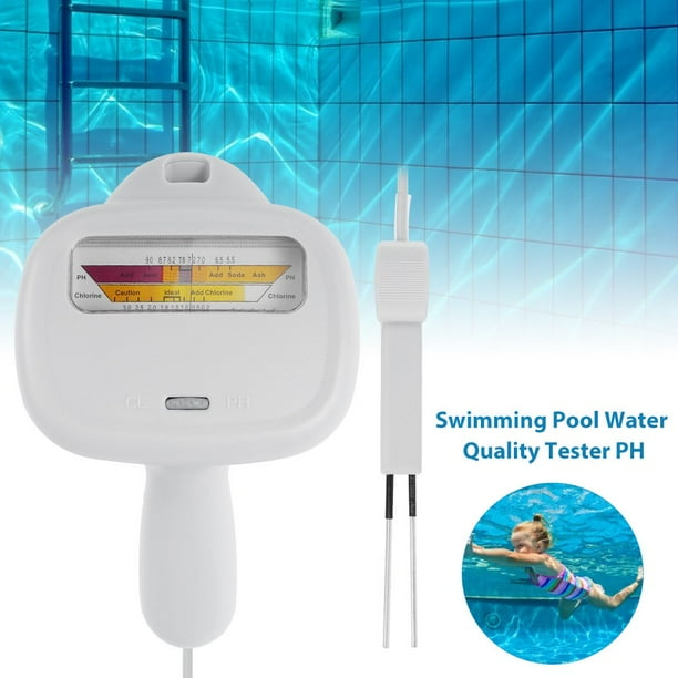 Swimming Pool Water Quality Tester Portable Water Quality PH and CL2 ...