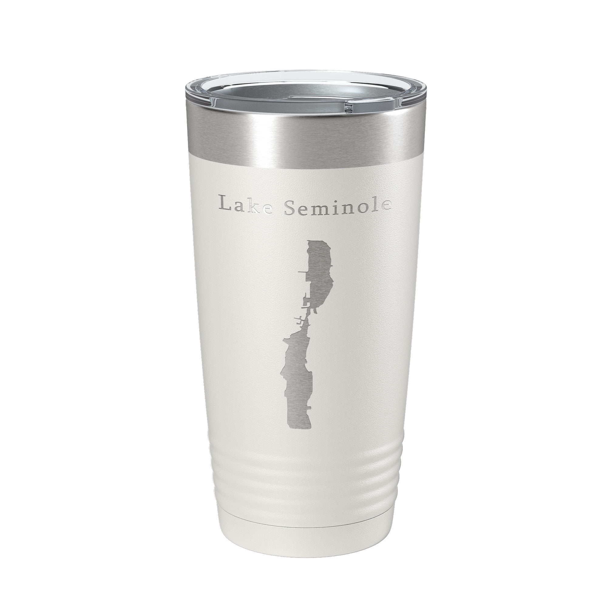 Lake Seminole Largo Map Tumbler Travel Mug Insulated Laser Engraved ...