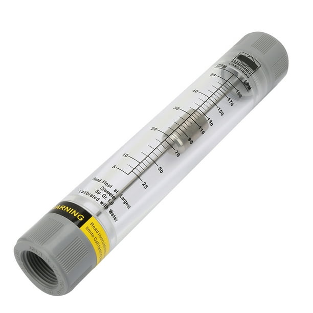 Liquid Flowmeter, Acrylic Plexiglass Tube Type LZM-25G Liquid Flowmeter ...