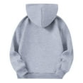 AWZXDE Girls Casual Pullover Hoodie with Pocket Soft Warm Lined for ...