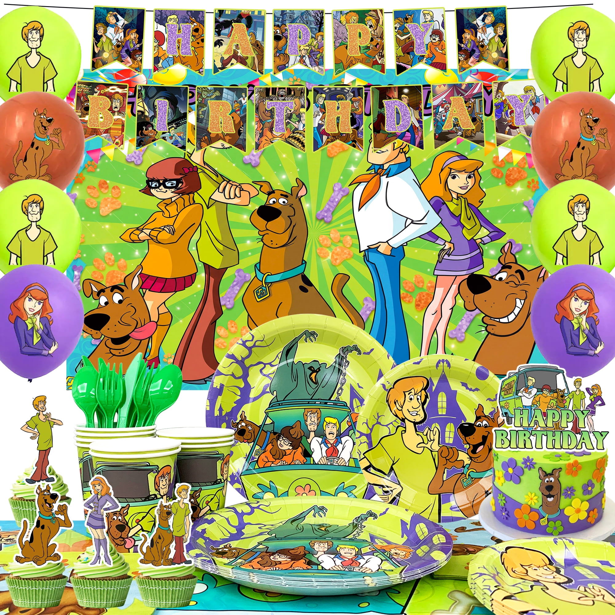 Click here for Funboonicy 112pcs Scoobydoo Party Decorations  Sco... prices