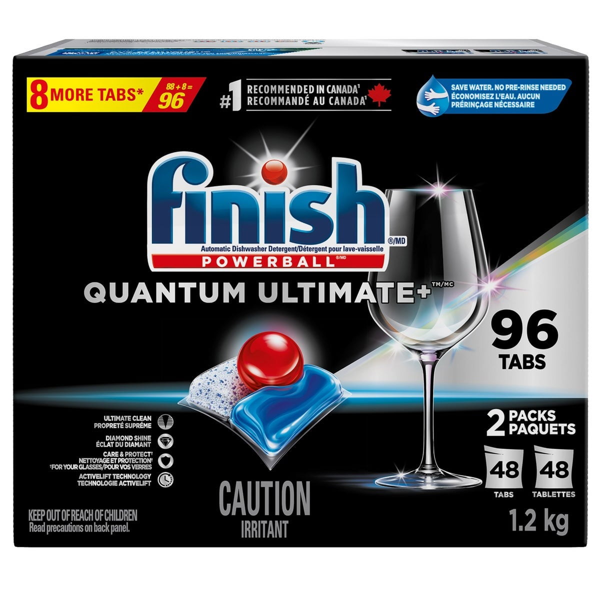 Click here for Finish Quantum Ultimate+ Dishwasher Detergent  96... prices