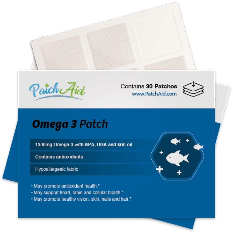Omega-3 Vitamin Patch by PatchAid - Walmart.com