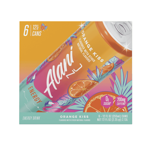 Alani Nu Sugar Free Energy Drink, Cosmic Stardust, 12 fl oz, 24 Pack ...