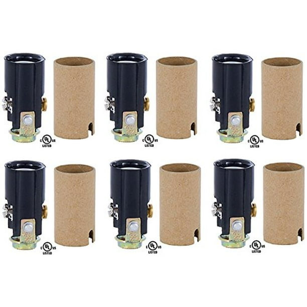 Creative Hobbies 10025 Candelabra Base Keyless Phenolic Socket, 1-1/2 ...