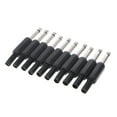 JZROCKER 10 Pcs 6.35mm Male 1/4" Mono Jack o Plug Connector Jack ...