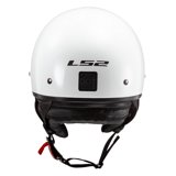 LS2 Bagger Solid Gloss Pearl White Helmet size 2X-Large - Walmart.com