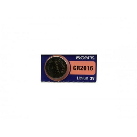 Sony SONY-CR2016 3V CR2016 Lithium Primary Coin Cell Watch Battery ...