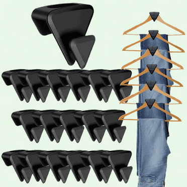 Organize It All 2 Pack Metal Hangers with Clips, Chrome - Walmart.com