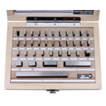 Accusize 36 Pc Steel Gage Block Set, Grade AS-2 ASME B89.1.9-2002, with ...