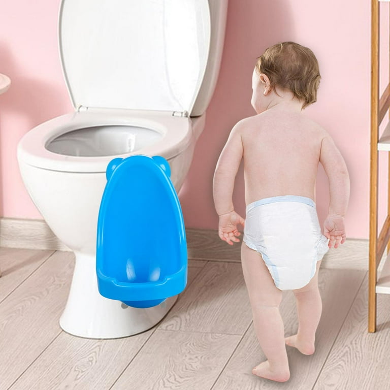 Potty Training Toilet NUOBESTY Wall Mount Baby Urinal - Cute Cow Design ...