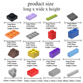 Classic Creative Bulk Building Blocks Set, Non-Toxic ABS Plastic ...