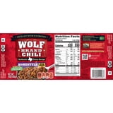 (2 pack) Wolf Brand Homestyle Chili with Beans, 15 oz - Walmart.com
