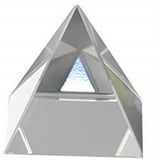 Heim Concept JA-90001 Jiallo Pyramid Shape Paperweight Crystal, Clear ...