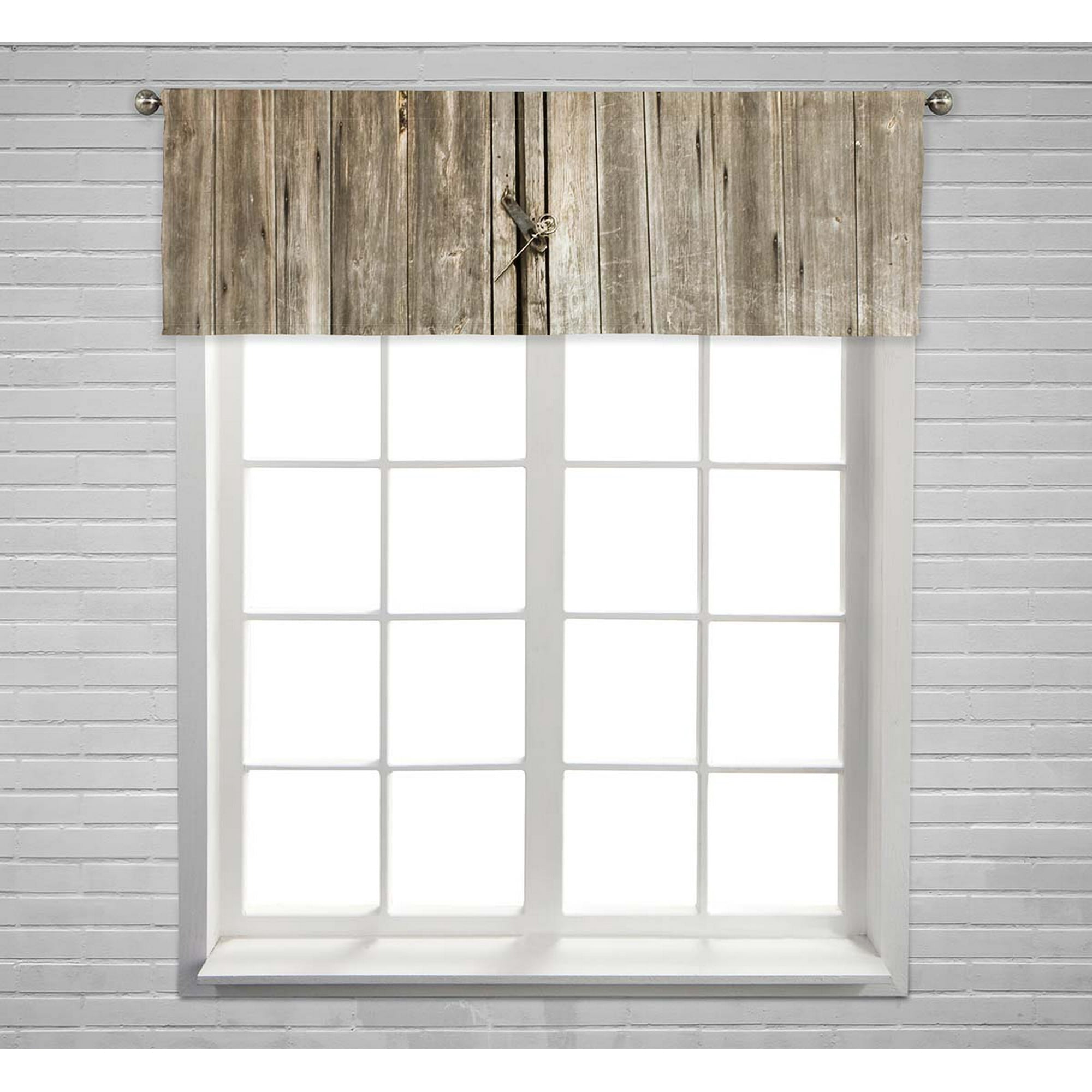 Click here for Yusdecor Vintage Brown Wooden Door Locked Window C... prices