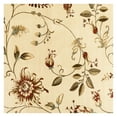 SAFAVIEH Lyndhurst Milo Floral Border Runner Rug, Ivory/Multi, 2'3" x ...