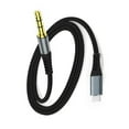 Type C to 3.5mm Sound Cable With Builts in DACs Chip USB C to 1/8inch ...