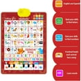 Bilingual Spanish English Alphabet Wall Chart - Talking Learning Poster ...