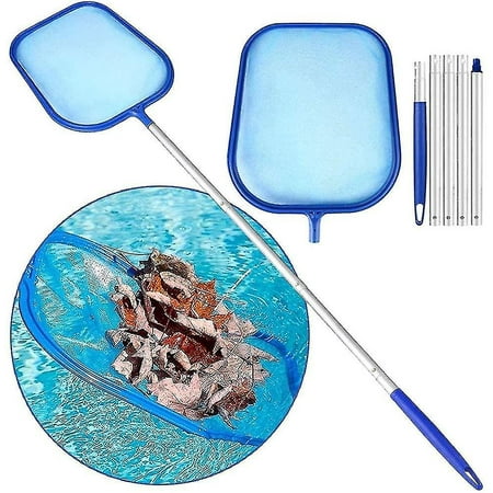 Pool Net, Pool Cleaning Set With Fine Mesh Net Sieve And 120cm Aluminum ...