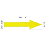 Uxcell Directional Arrow Sticker Self Adhesive Floor Decal Wall Sign ...
