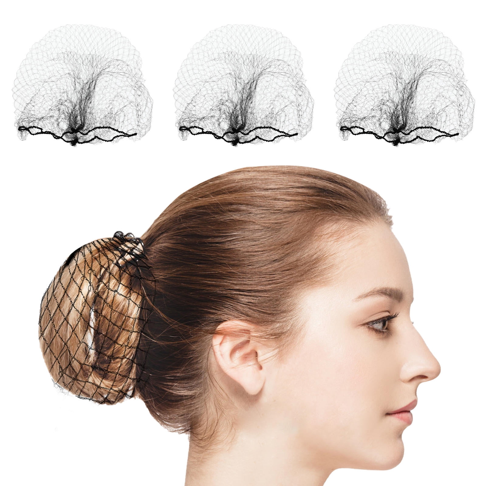 Click here for Bestyash 100pcs Hair Nets For Kitchen Black Unisex... prices