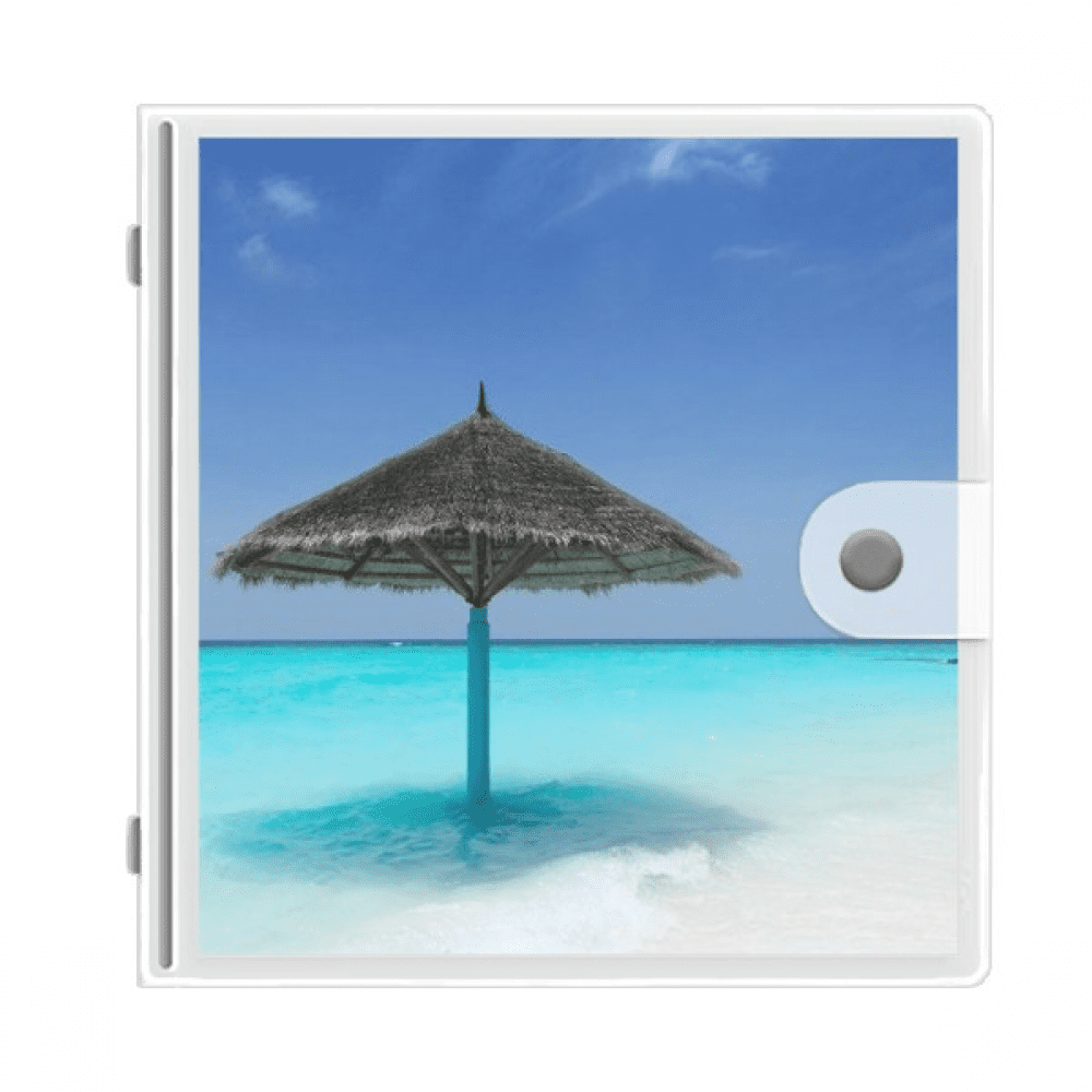 Ocean Beach Green Tree Art Deco Fashion Photo Album Wallet Wedding ...