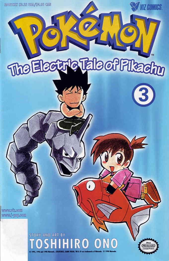 Pokemon: The Electric Tale of Pikachu #3 VF ; Viz Comic Book - Walmart.com