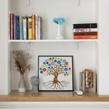 Tree of Life Painting Stencil 11.8x11.8inch Reusable Flower Life Tree ...