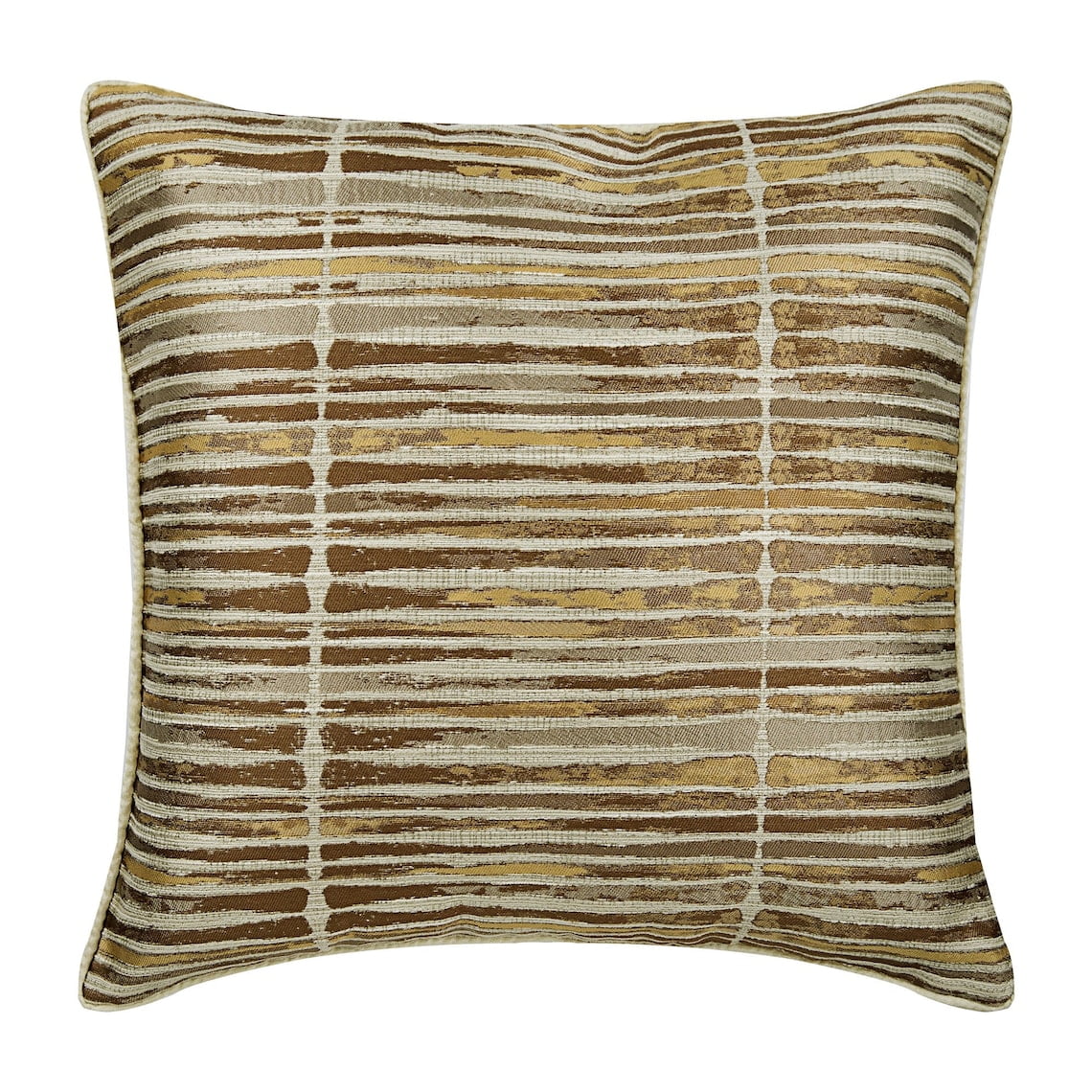 Decorative Pillow Cover, Gold European Sham Pillow Covers 26x26 inch ...