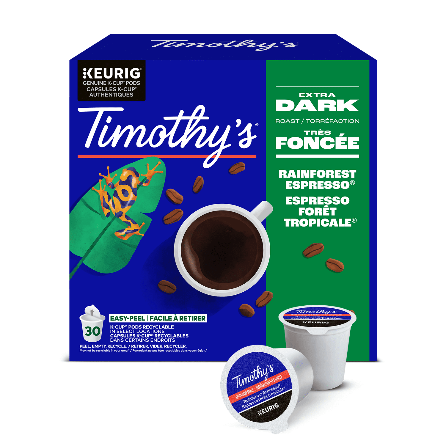 Click here for Timothys Rainforest Espresso  Extra Dark Roast  K-... prices
