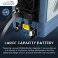 Sunjoy Portable Air Conditioner with Battery, Indoor/Outdoor AC Unit ...