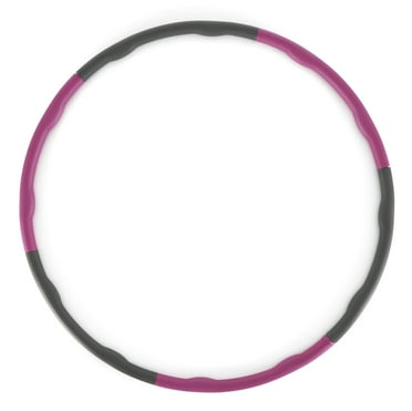 PRCTZ Weighted Hula Hoop, 2.5 lb Exercise Hula Hoops for Adults, 8 ...