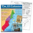 The 13 Colonies Learning Chart 17x22 [T38330] (D) - Walmart.com